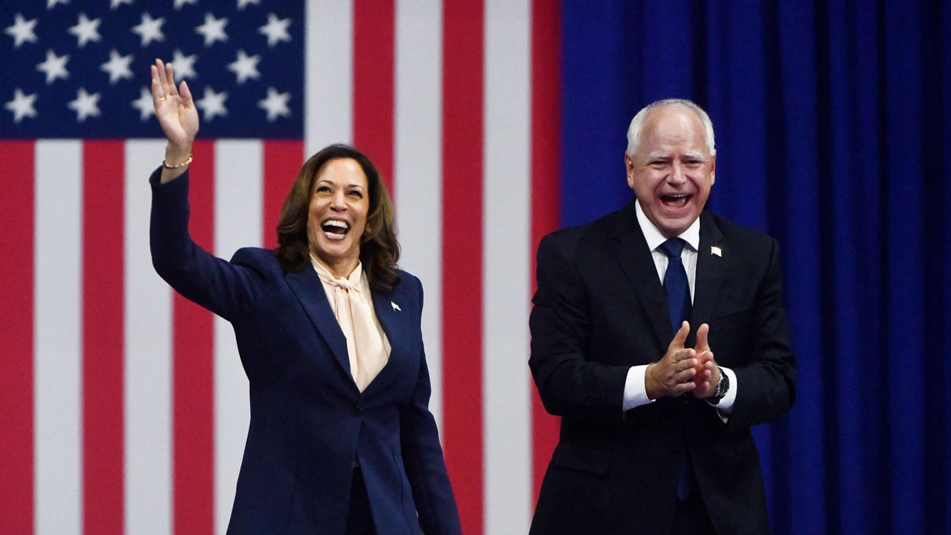 Presidential candiate Kamala Harris chooses Minnesota Governor Tim Walz ...